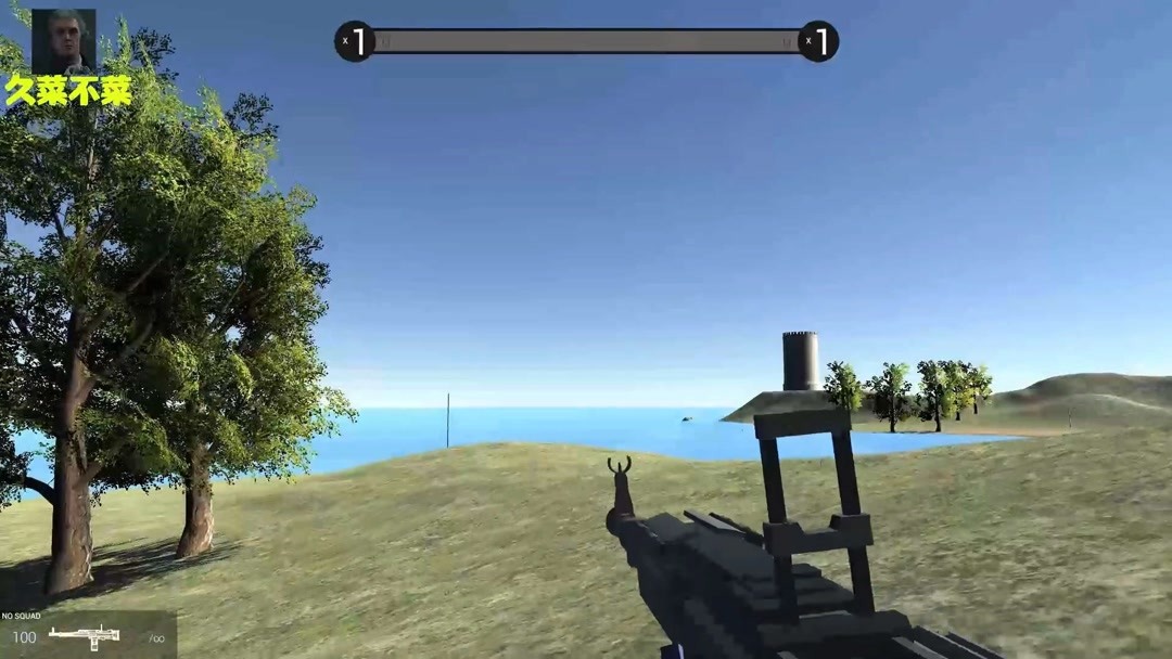 战地模拟器:抢滩登陆大作战,拿上加特林阻止敌人