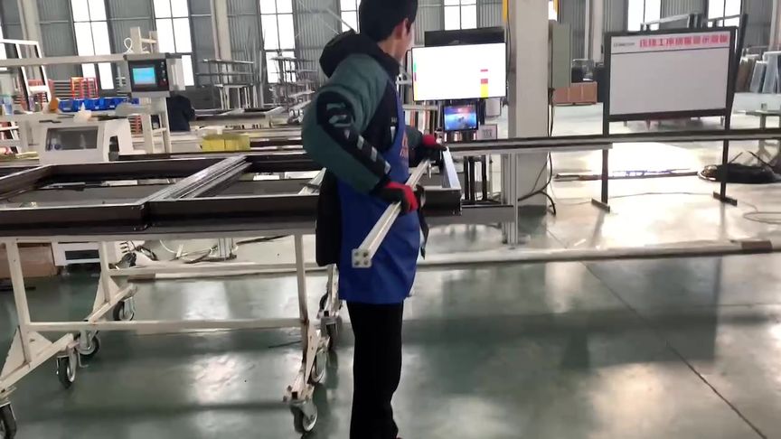 高精确测量 毫米#窗科院 #优典系统门窗