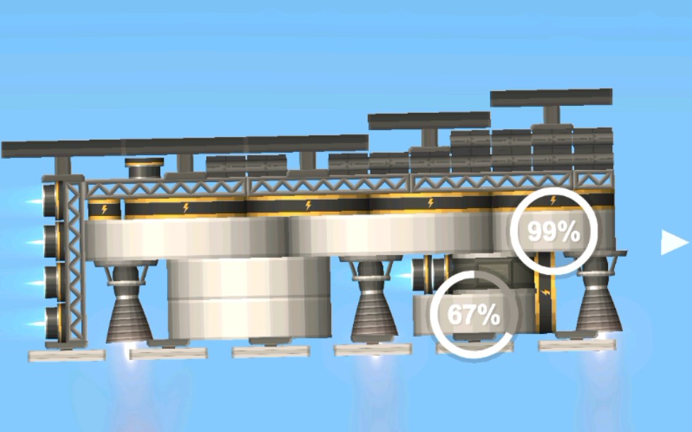 【新钰vita】《航天模拟器》悬浮车翻车现场。