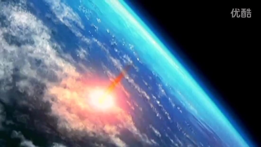 模拟宇宙中巨大的流星风暴摧毁地球