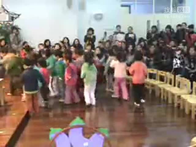 幼儿园小班教案音乐活动《可爱蔬菜宝宝》课堂说课评课视频