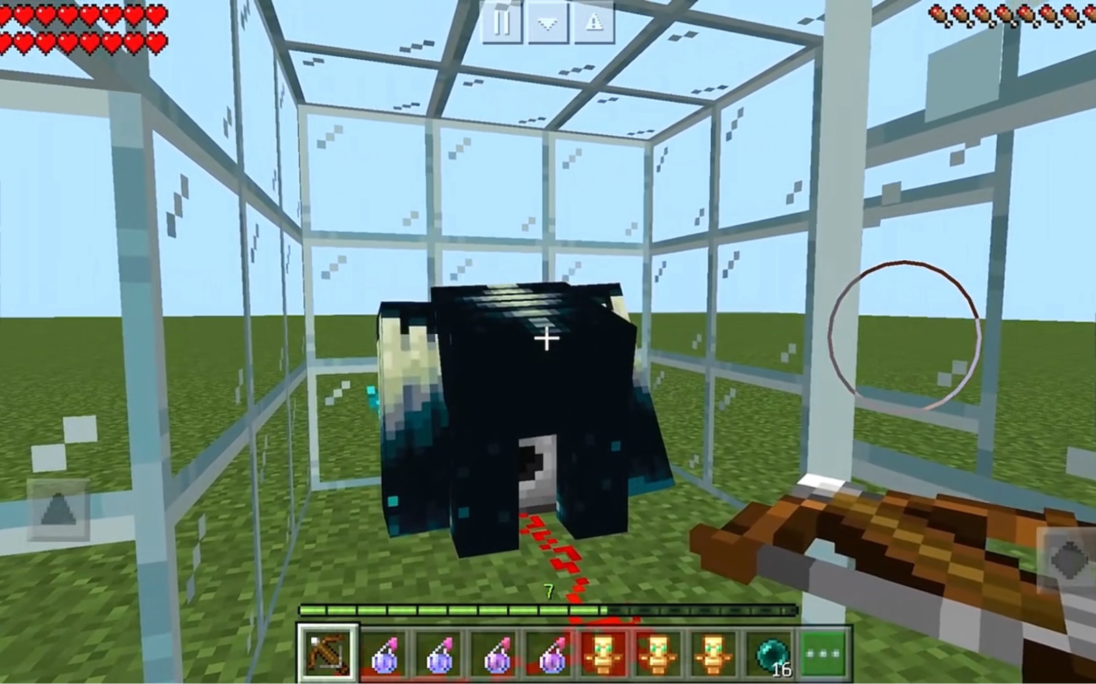 我的世界:循声守卫追我