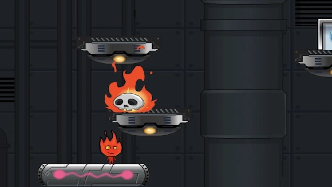 火娃吐火自救 山寨版森林冰火人