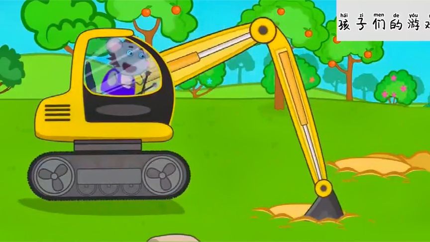 卡通益智动画_小老鼠玩水管