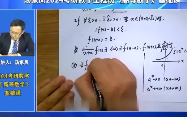 2024考研数学汤家凤高数基础班【最新完整版】