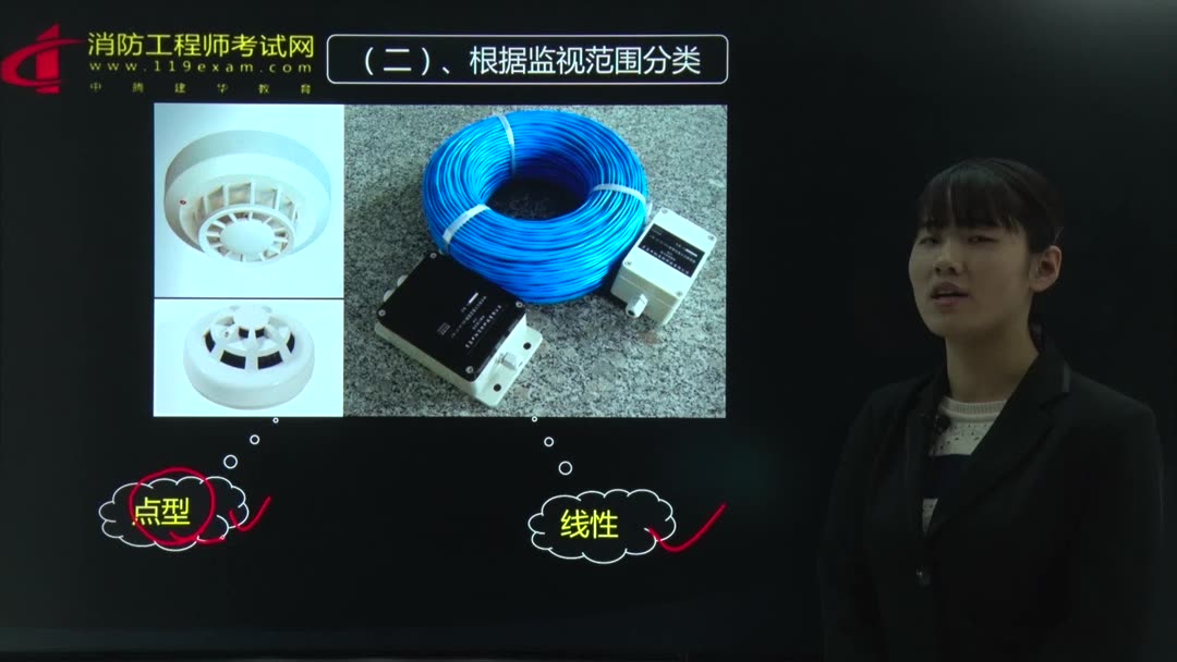 消防工程师-火灾探测器及手动火灾报警按钮的分类