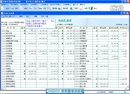 凭证管理 > 凭证汇总 - A9财务软件教程
