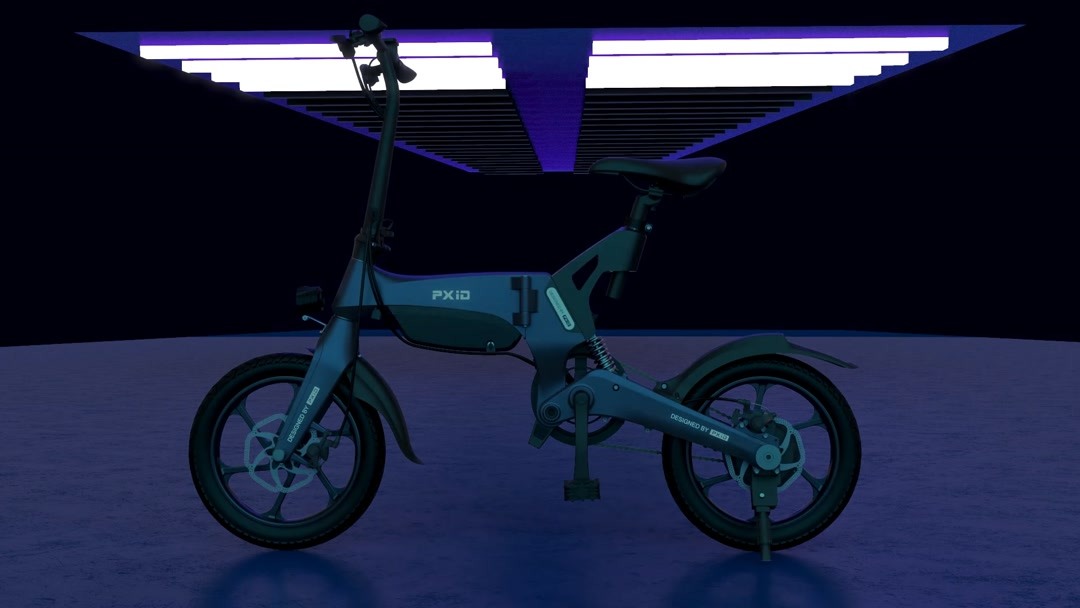 电动助力自行车三维产品展示动画