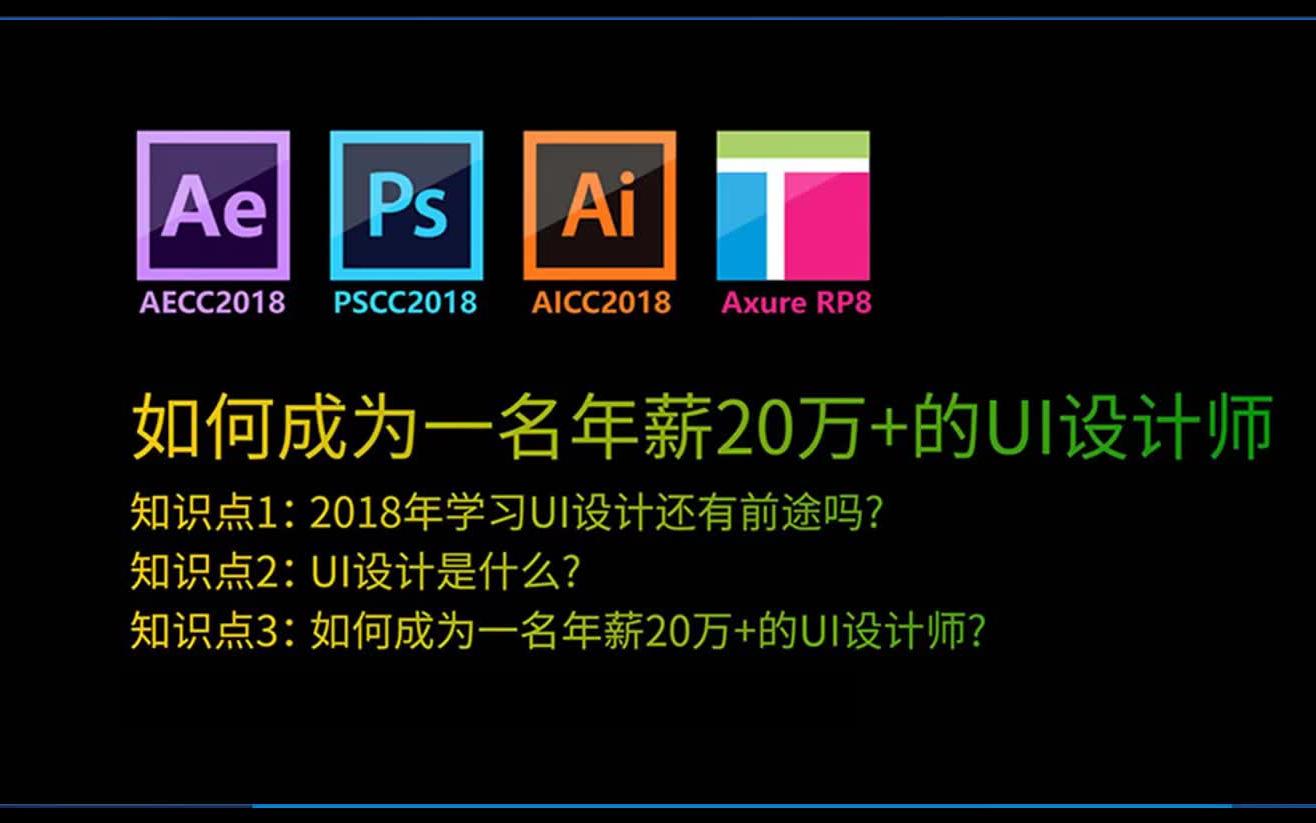 UI设计应该怎么学,如何才能成为月薪过万的UI设计师