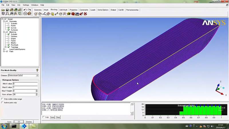 ICEM结构网格划分——西瓜皮案例