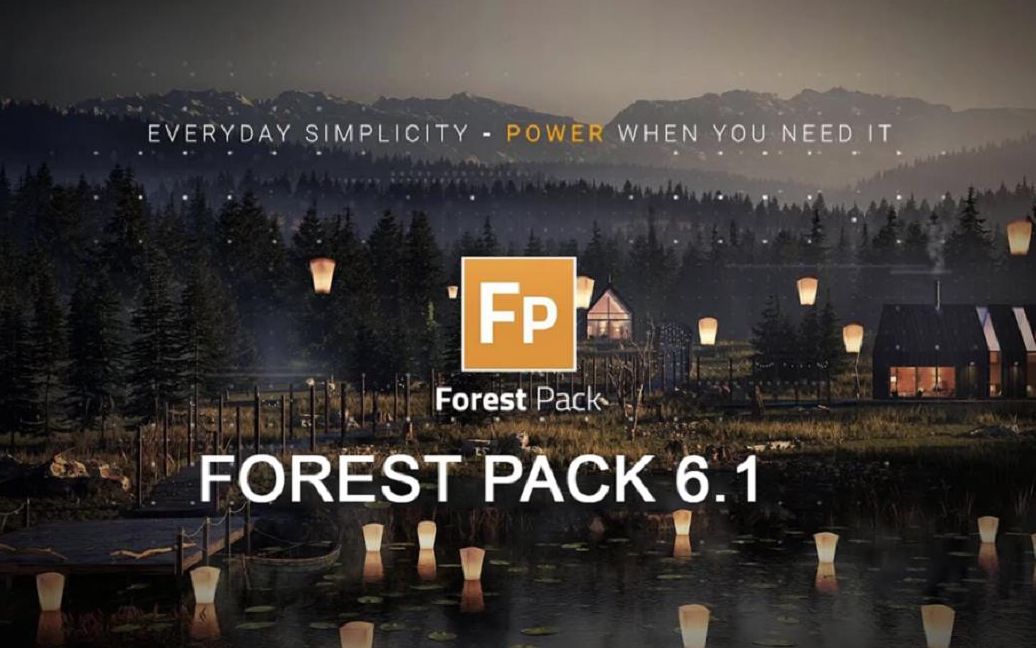 Forest Pack 6.1 installation guide.
