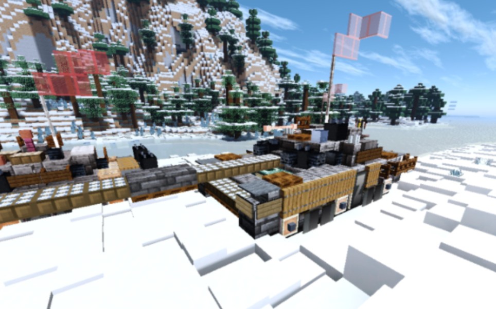 [Minecraft]全网最像!教你在我的世界里造出T72B3主战坦克