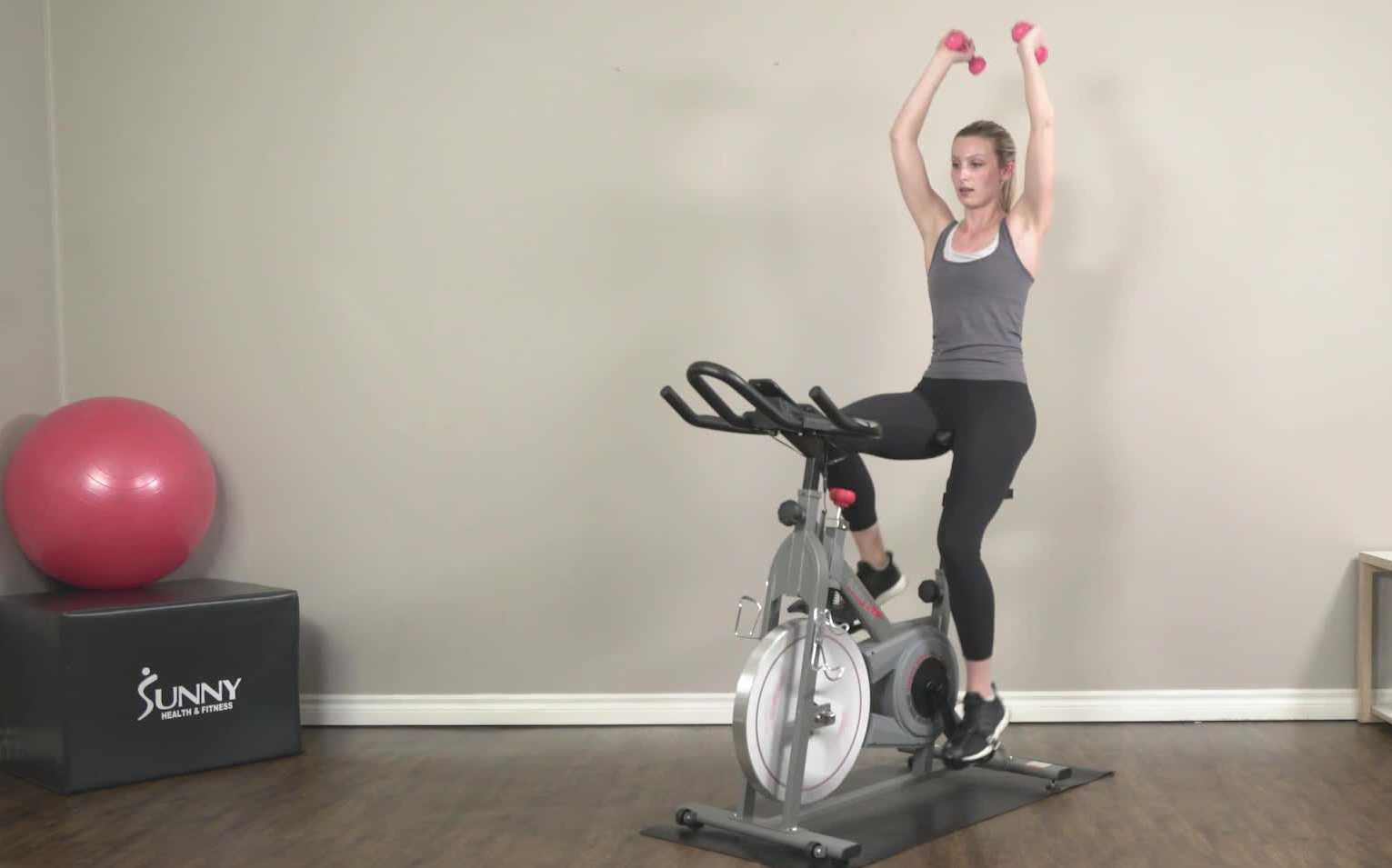全身动感单车结合上肢练习