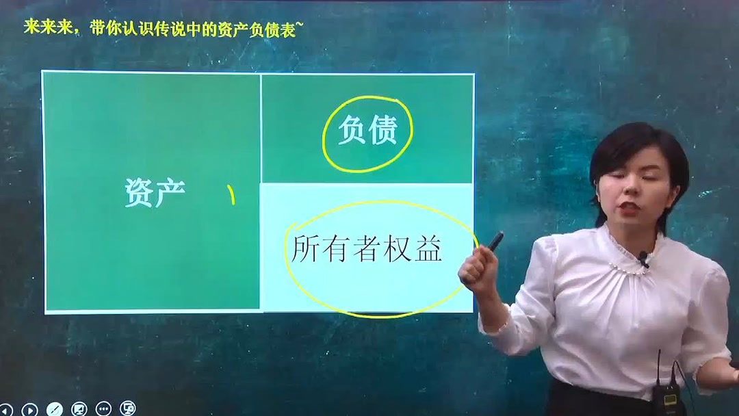 《初级会计实务》一节课带你认识财务报表——一表识“财”
