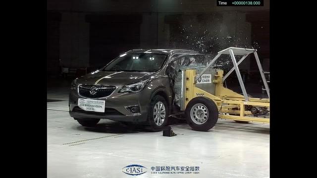 中保研侧面碰撞测试 上汽通用别克 昂科威