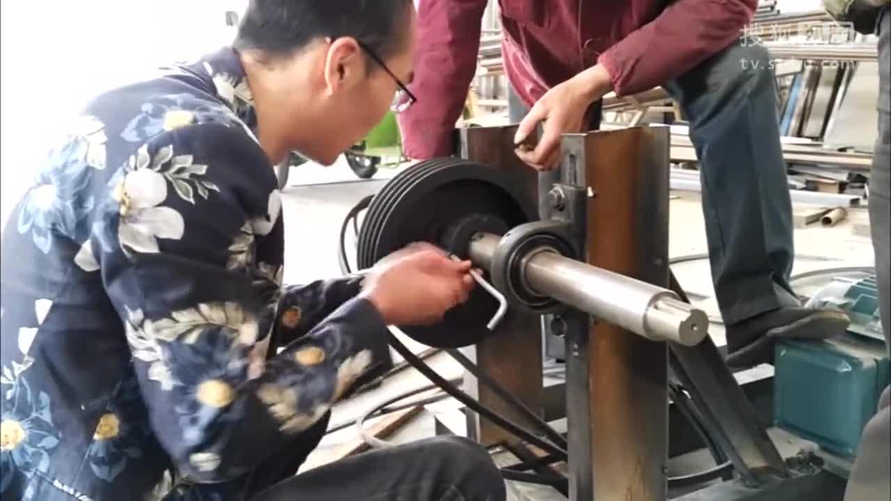 欧标皮带轮拆卸