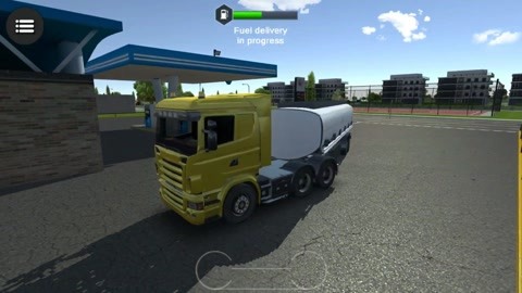 工程车模拟驾驶 油罐车运送燃油