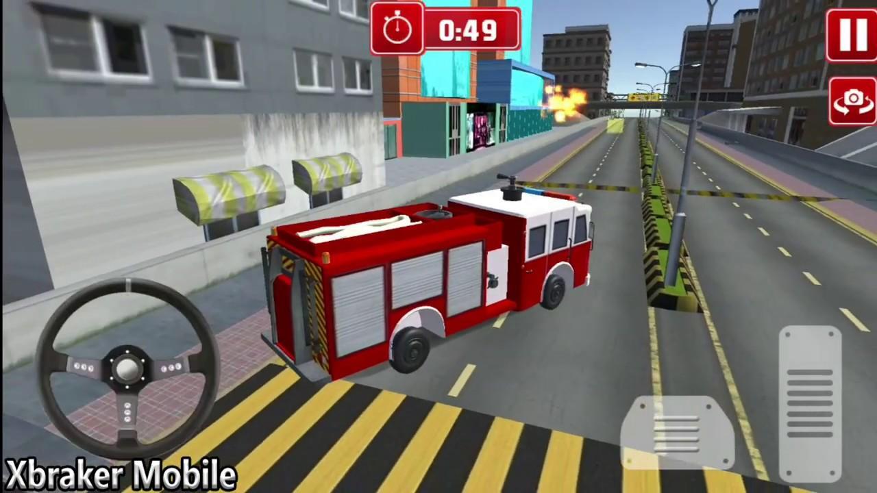 消防车模拟器-救援任务