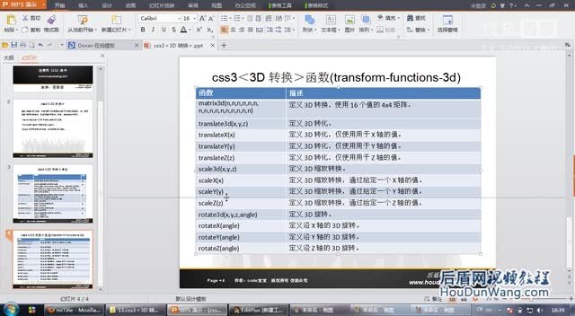 CSS3免费原创视频教程13.css3