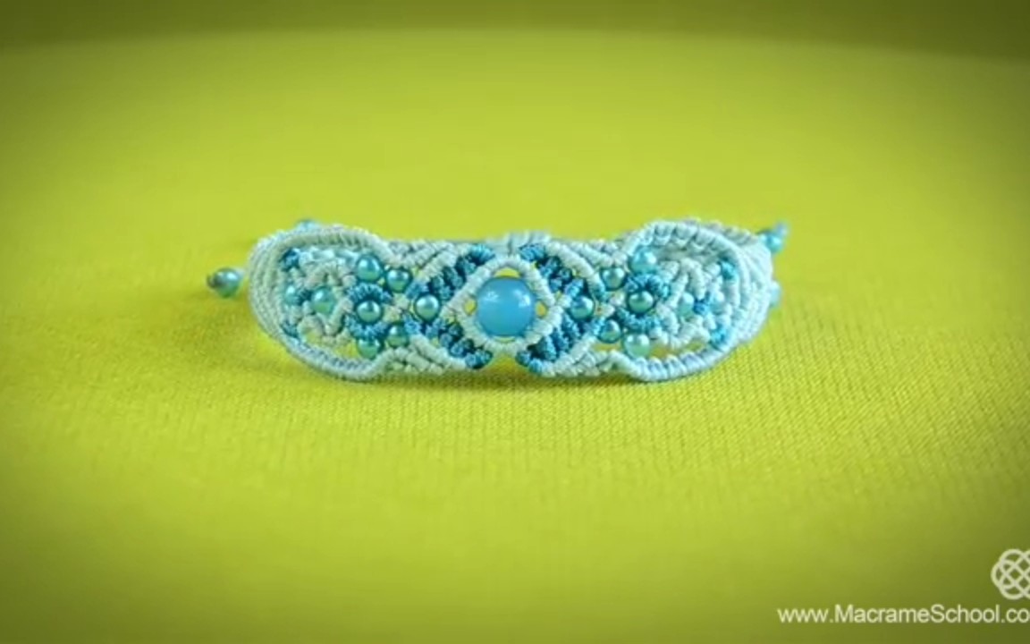 【编织手链】手链教程(19)