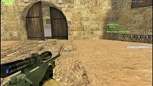 CS1.6比赛 Dust2 CT AWP 5杀