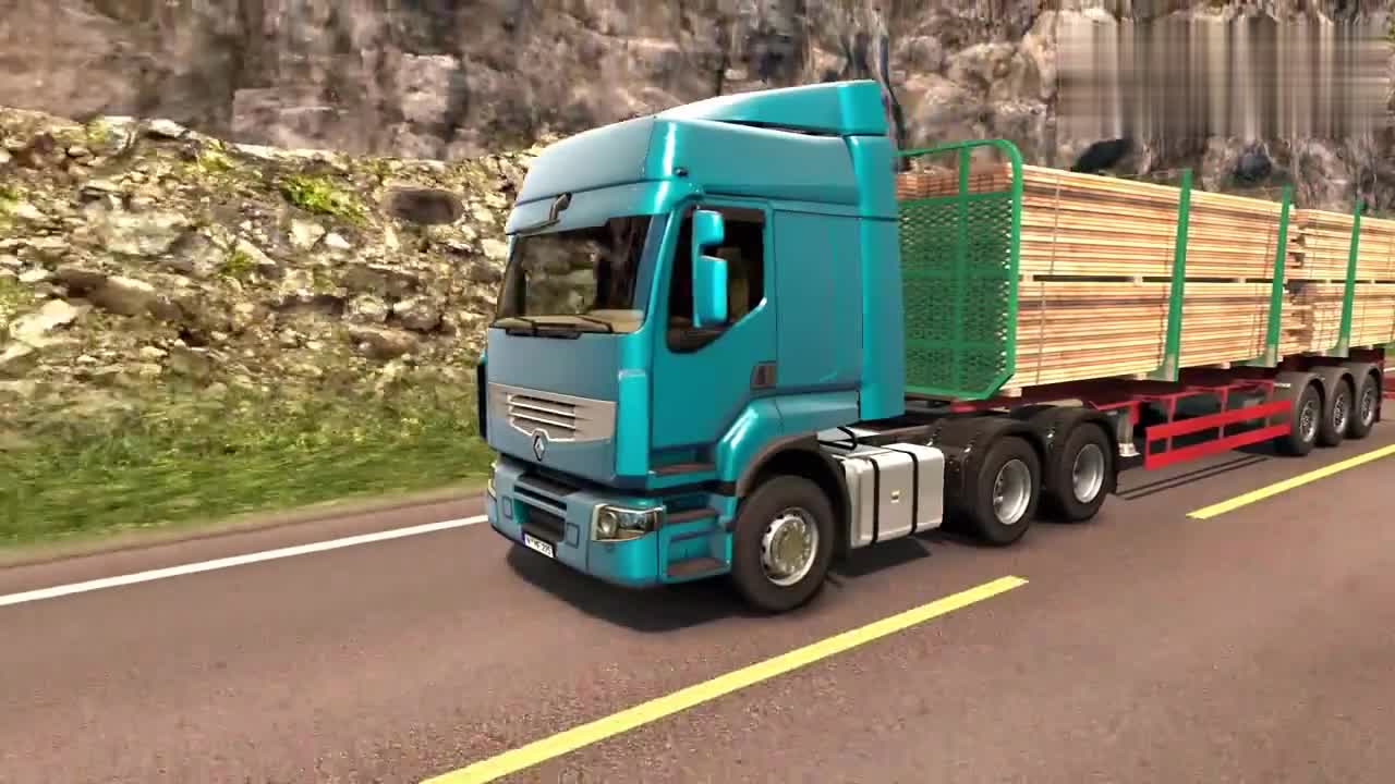 最强画质欧洲卡车模拟2:超豪华重卡上路