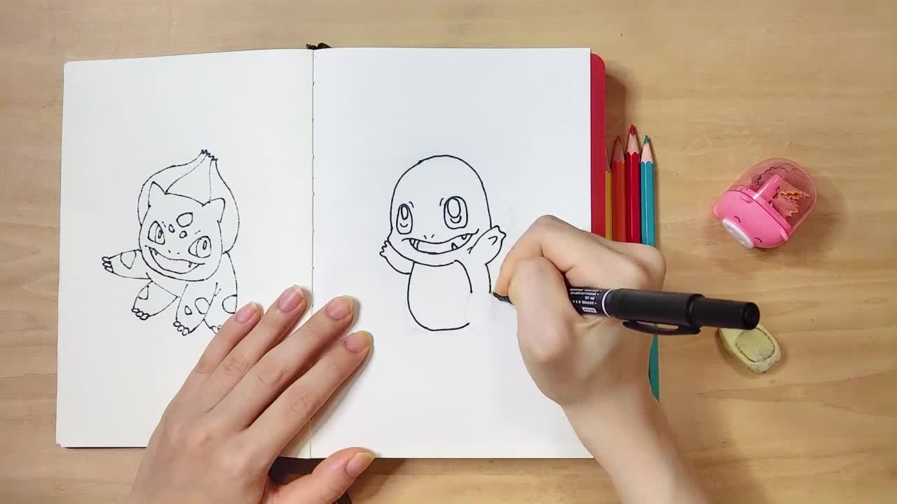 点点有画说-画小火龙简笔画,燃烧生命之火mp4