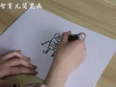 简笔画教程,教大家画一个海绵宝宝,快来跟我一起学习吧