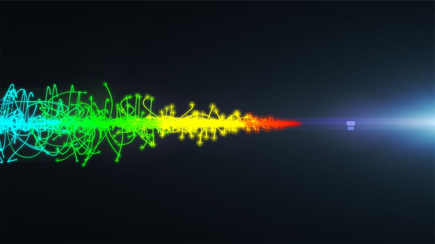 AE粒子教程32:粒子光束缠绕运动效果制作,唯美的旋转幅度光线