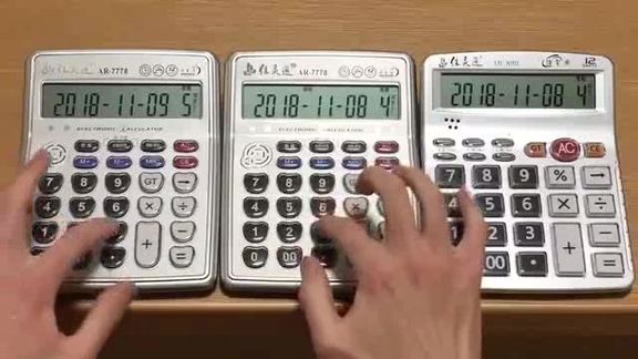 如何用3台计算器演奏名侦探柯南插曲?