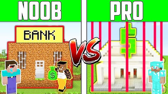 我的世界搞笑动画:新手对高手MC世界中战斗,谁更厉害