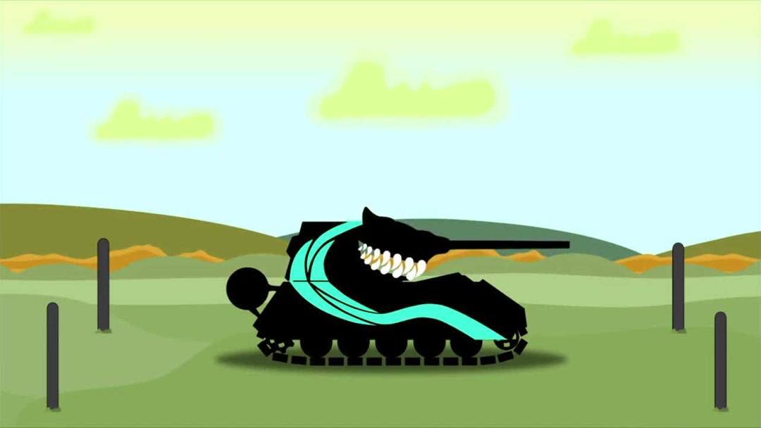 坦克世界动画:毒液坦克合集