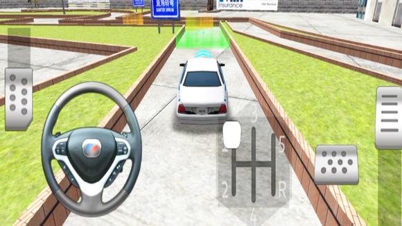 3D实战模拟驾考科目二直角转弯,碎片时间就能巩固驾校所学知识