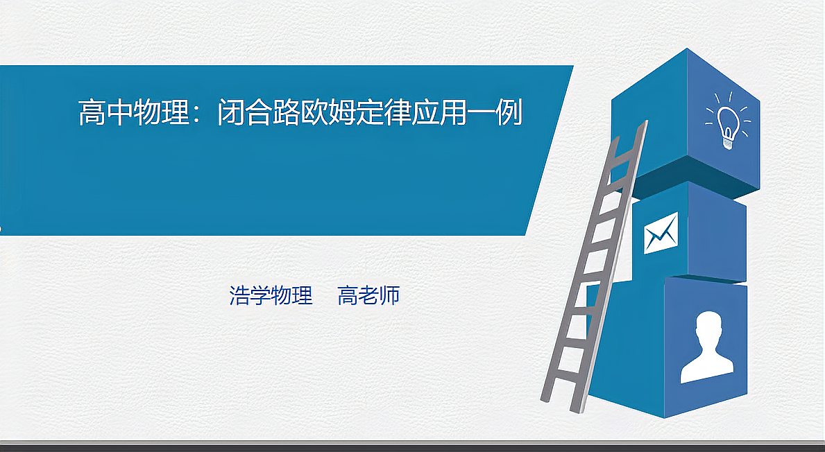 闭合电路欧姆定律应用