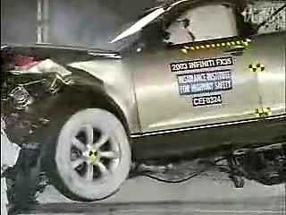 碰撞测试英菲尼迪FX