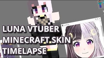 luna-绘制我的世界皮肤