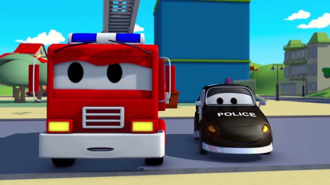 超级卡车:超级卡车卡尔在汽车城,卫星卡车