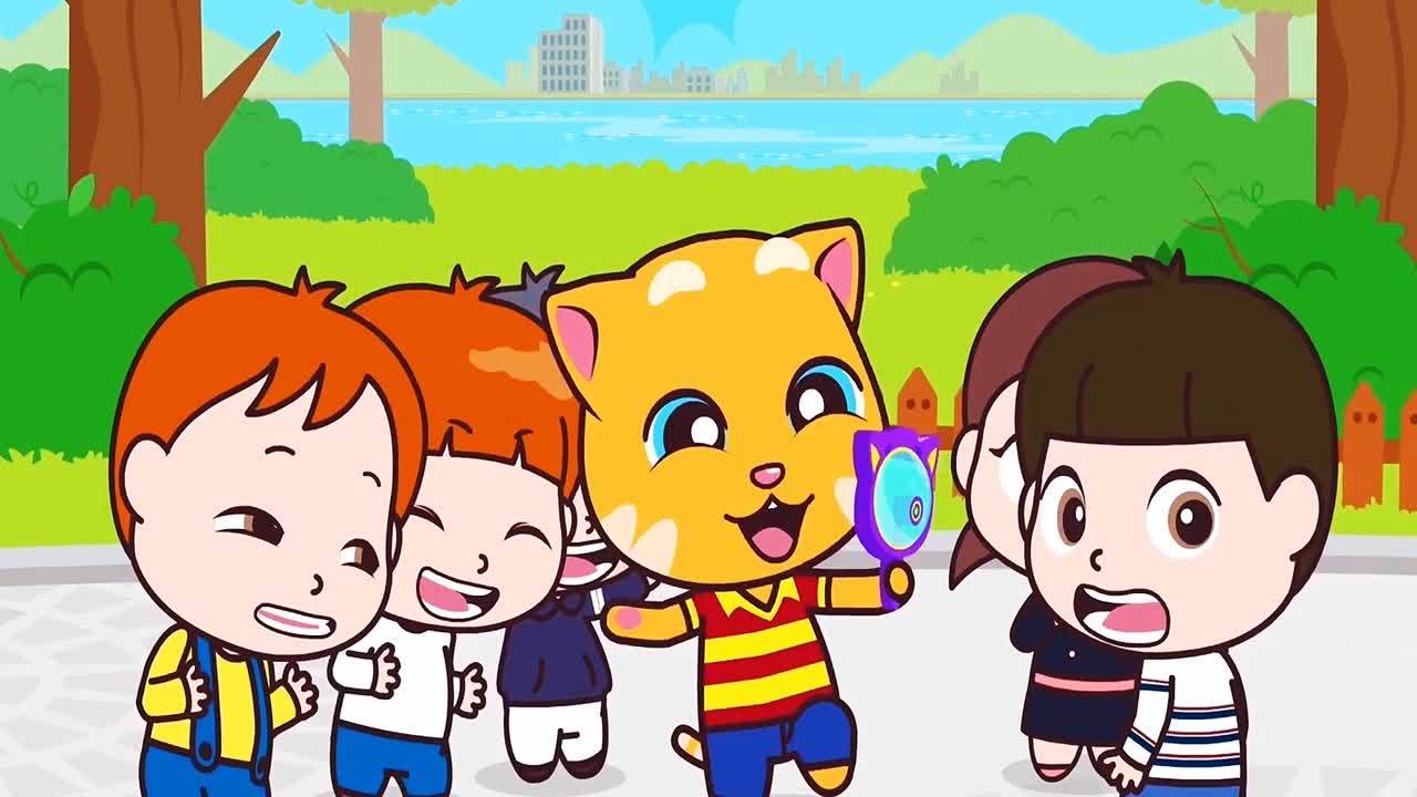 汤姆猫动画:金杰猫获得一个泡泡机,十分羡慕,有什么趣事发生?