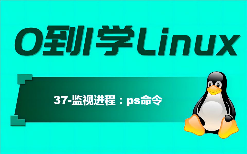 【从0到1学Linux】37-监视进程:ps命令