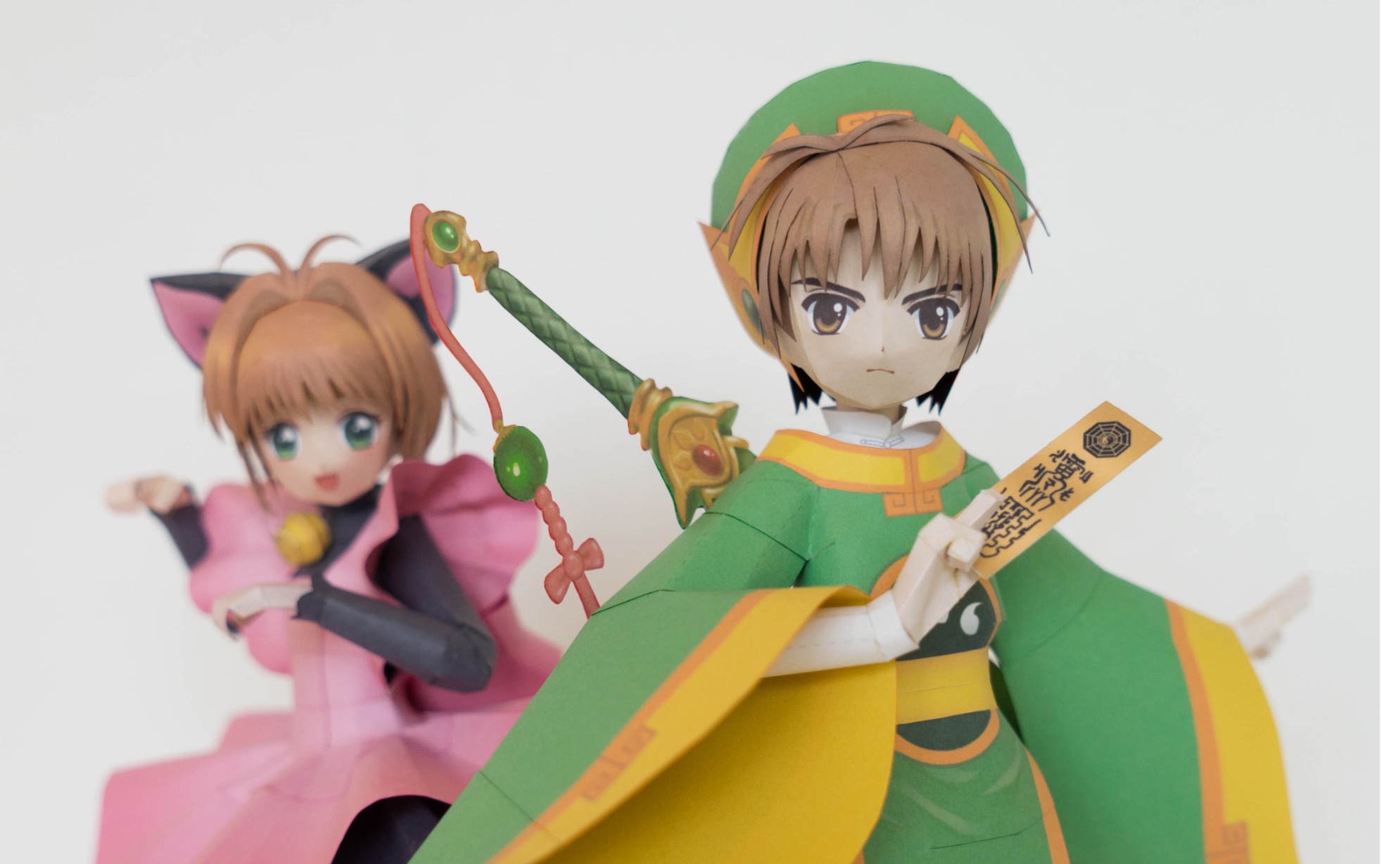 【纸模型】李小狼 纸模制作过程——yume设计