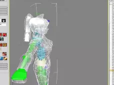 3DMAX骨骼蒙皮制作教程07