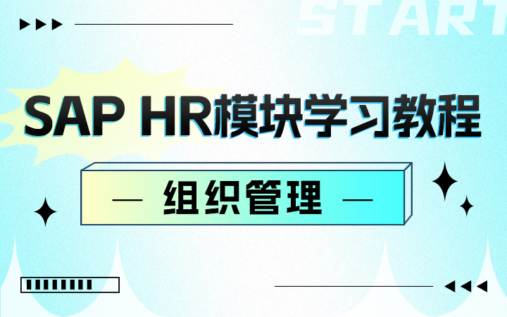 SAP HR模块学习教程 组织管理 易拓SAP培训 零基础学习SAP入门课程