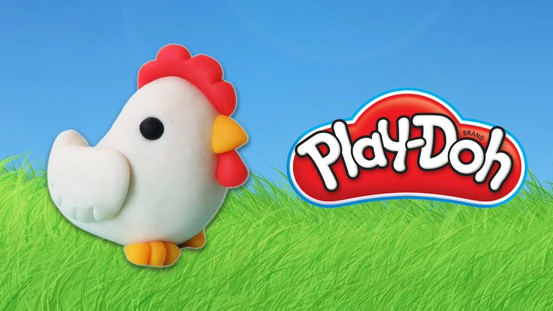 儿童动画雪花彩泥粘土DIY手工制作玩具视频教程大全 小鸡