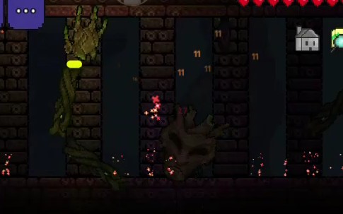 泰拉瑞亚 前期骷髅王非酋打法