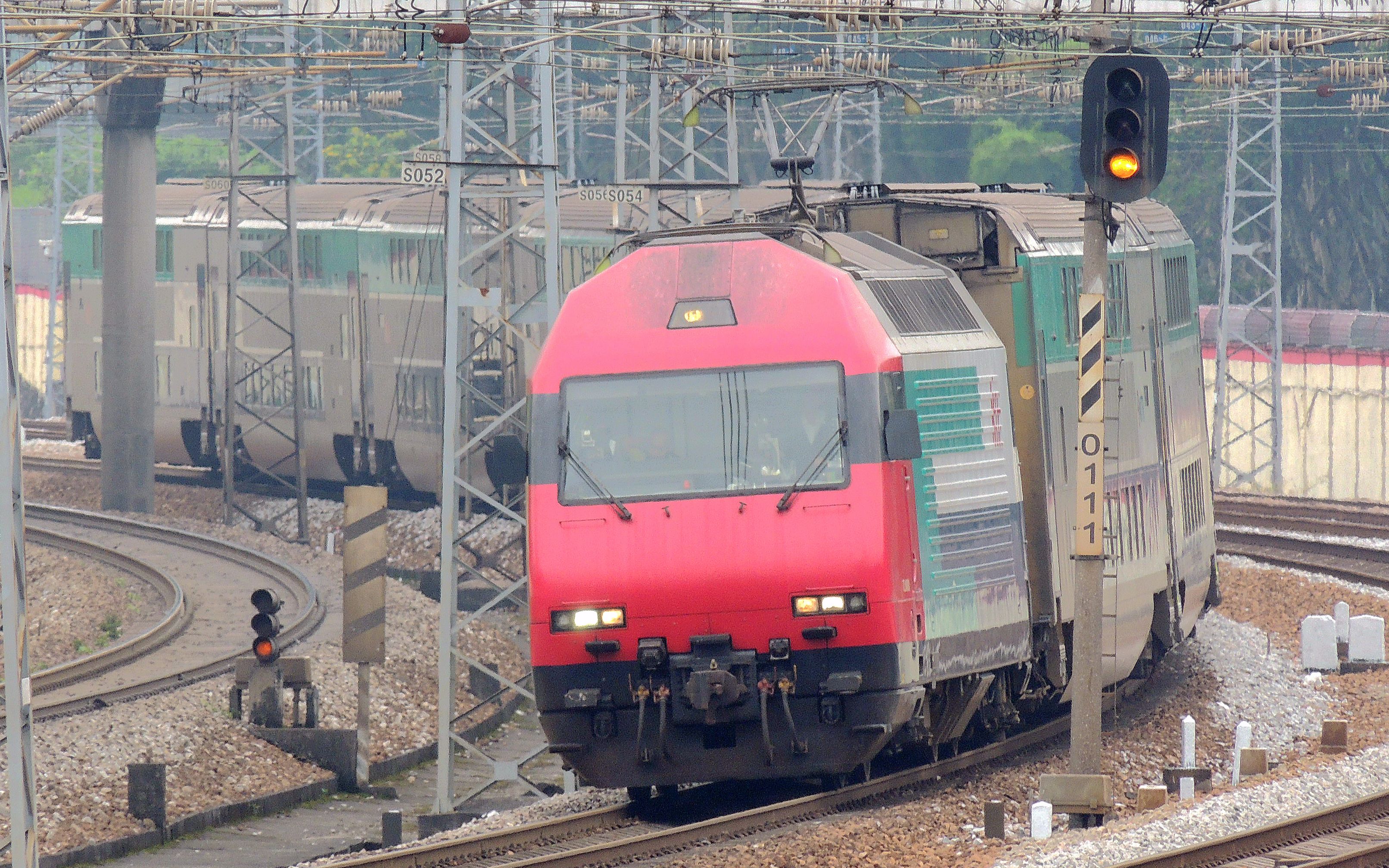 捕捉到一列单头ktt