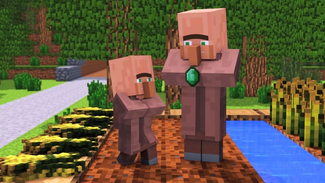 我的世界:看到父亲手中的钻石两眼发光