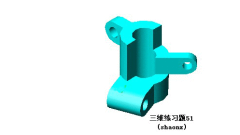 CAD三维建模14-快捷出剖切式工程图