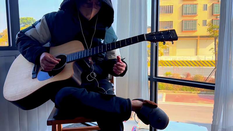 阳了!在家自我隔离,没事多练琴,这技术给几分呀?