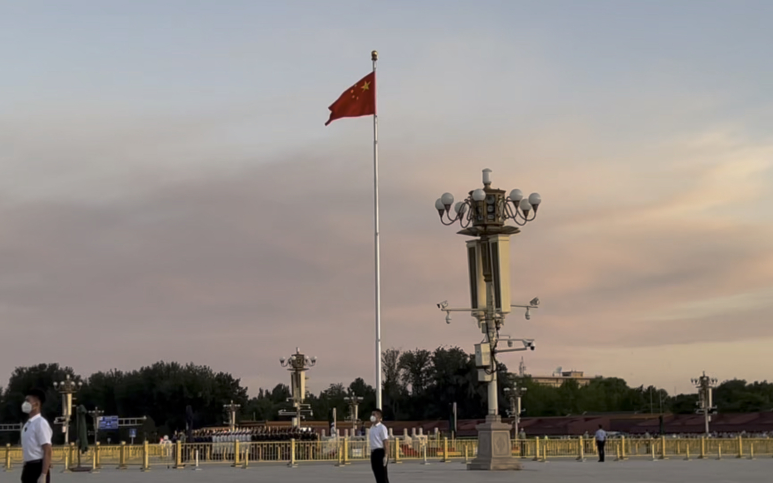 天安门升旗 2022年7月14日