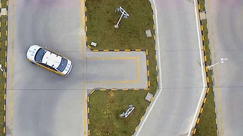 新手学车:科目二右倒库详细操作步骤